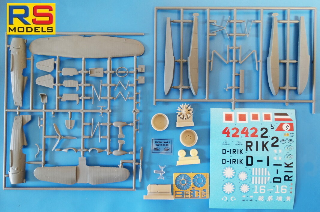 1:72 Curtiss Hawk II Udet
